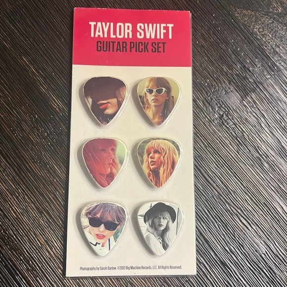 Taylor Swift | Other | Taylor Swift Red Tour Guitar Pick Set 22 | Poshmark